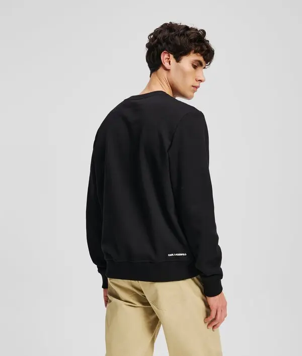 Karl Lagerfeld Logo Sweatshirt - Black