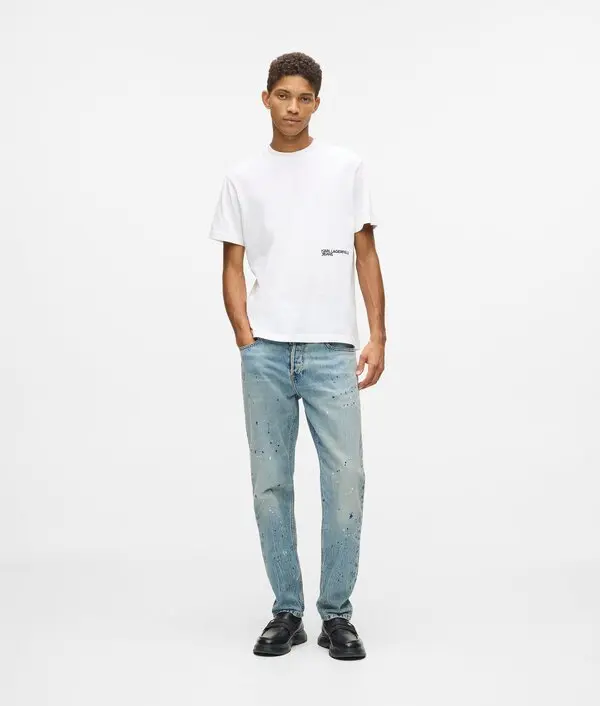 KL JEANS Tapered Jeans With Effect