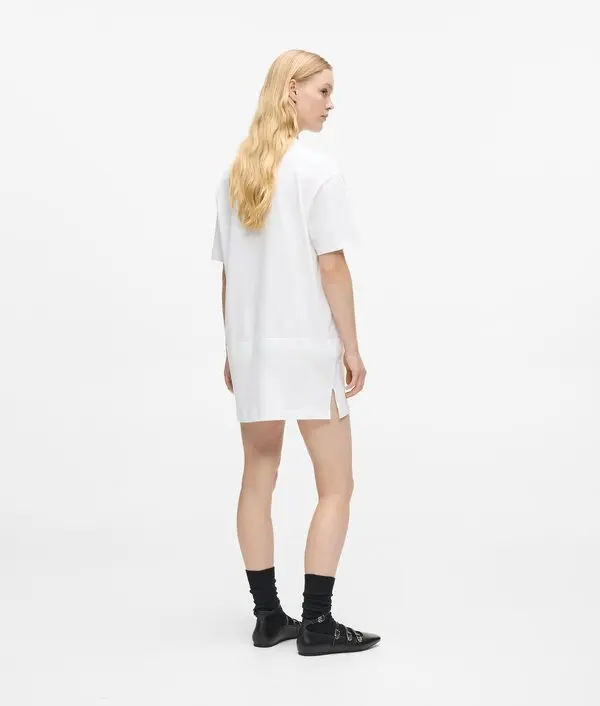Karl Lagerfeld Graffiti Logo T-shirt Dress