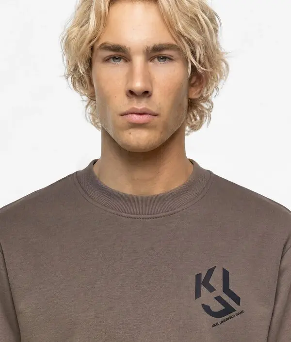 Karl Lagerfeld Monogram Sweatshirt - Iron