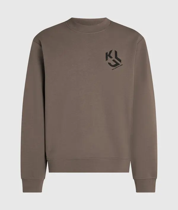 Karl Lagerfeld Monogram Sweatshirt - Iron