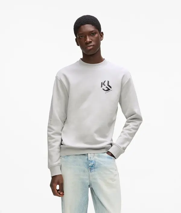 KL JEANS Jeans Monogram Sweatshirt - Micro Chip
