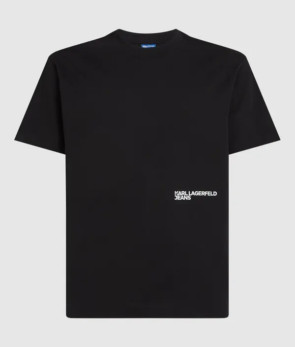 KL JEANS Digitized Karl T-shirt - Black