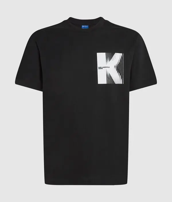 KL JEANS K Artwork T-shirt - Black