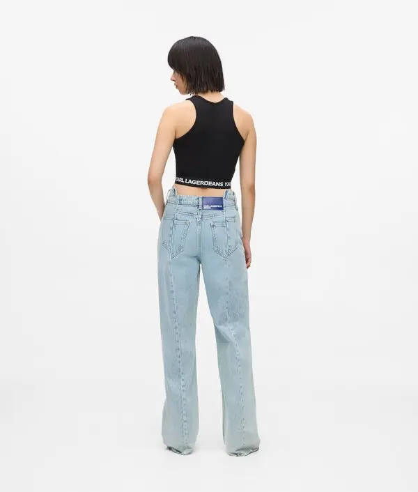 KL JEANS Jeans Seamed Mid-rise Relaxed Jeans