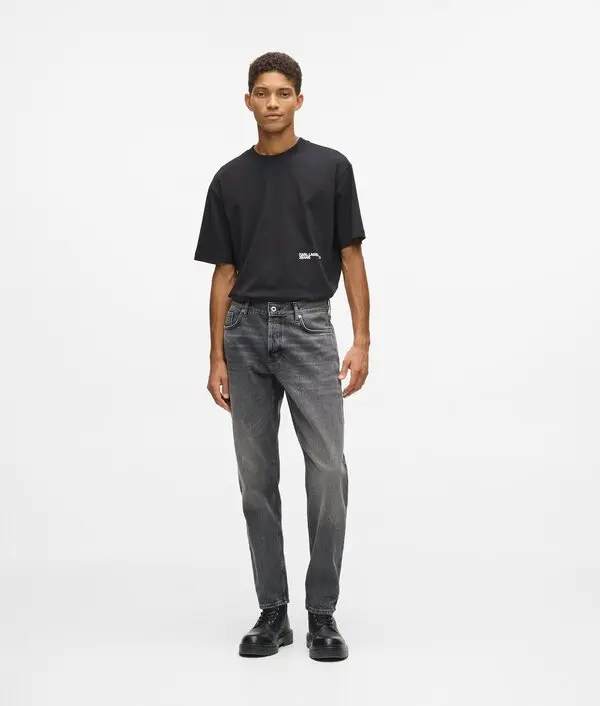 KL JEANS Jeans Vintage Wash Tapered Fit Jeans