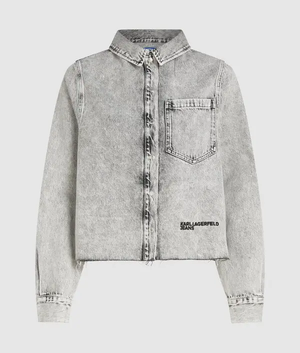 KL JEANS Jeans Bleached Denim Shirt