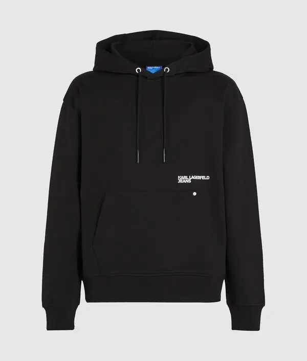 KL JEANS Jeans Graffiti Monogram Organic Cotton Hoodie