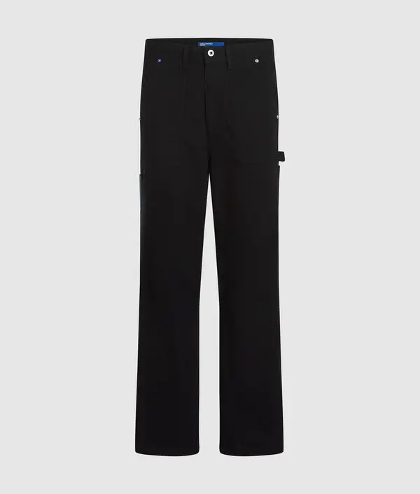 KL JEANS Jeans Carpenter Pants With Mixed-material Pocket