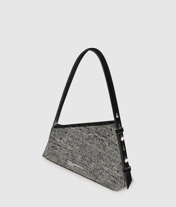 KL JEANS Geo Denim Shoulder Bag