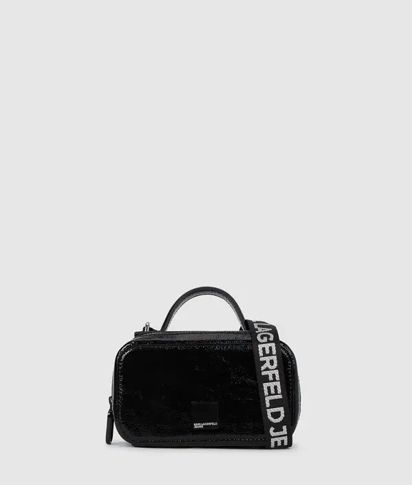 KL JEANS Jeans Mini Crossbody Bag - Black