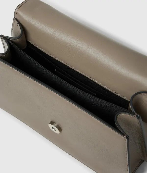 Karl Lagerfeld K/signature Medium Crossbody Bag - Ash Grey
