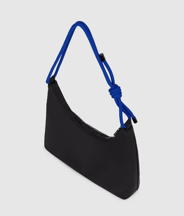 KL JEANS Cord Nylon Shoulder Bag