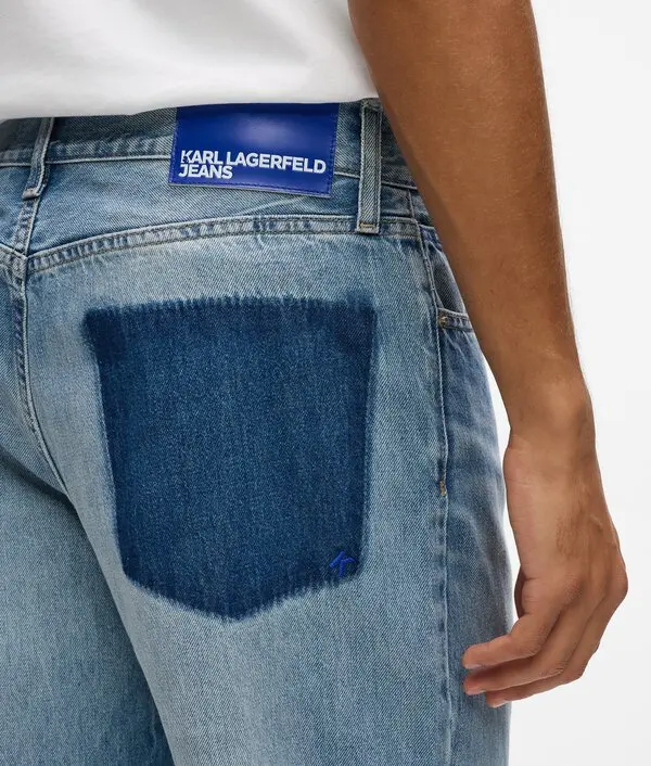 KL JEANS Jeans Removed Pocket Straight Jeans In Denim