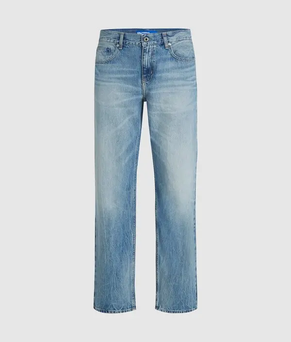 KL JEANS Jeans Removed Pocket Straight Jeans In Denim