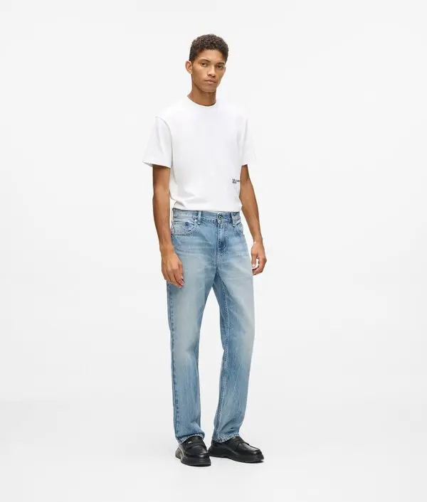 KL JEANS Jeans Removed Pocket Straight Jeans In Denim