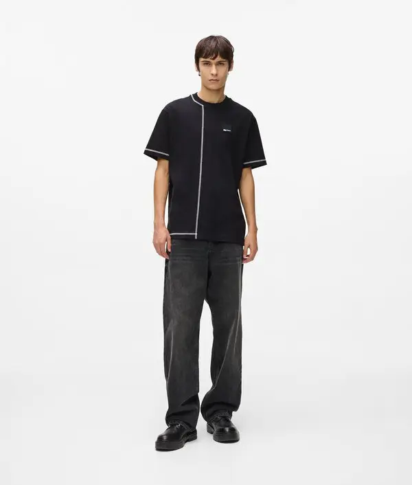 KL JEANS Contrast Stitch T-shirt