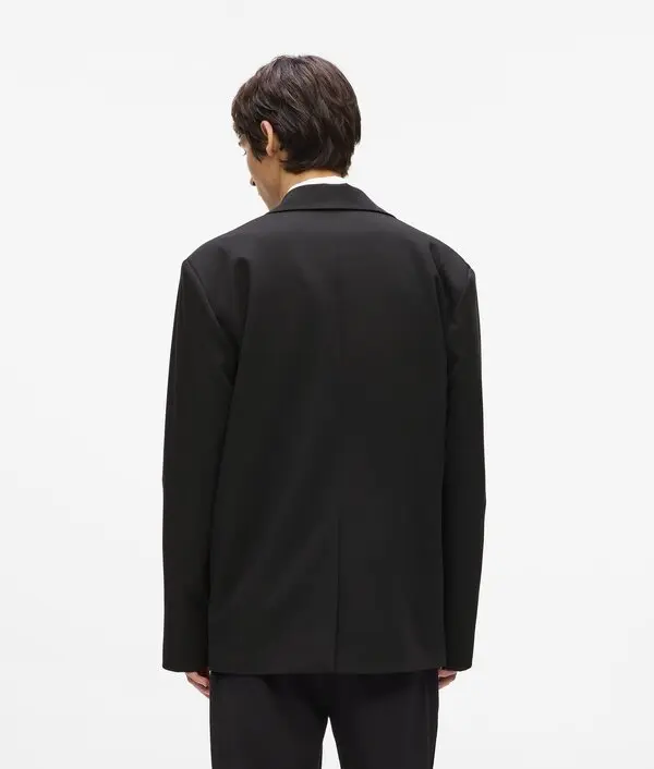 KL JEANS Jeans Denim Panel Double-breasted Blazer