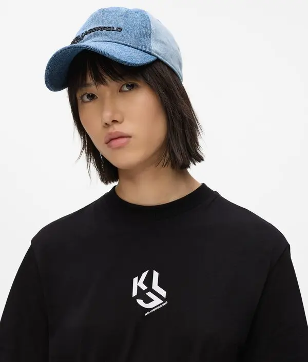 KL JEANS Jeans Regular-fit Monogram T-shirt - Black