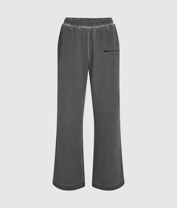 KL JEANS Jeans Washed Wide-leg Sweatpants In Organic Cotton