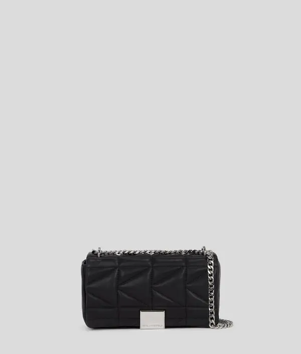 Karl Lagerfeld K/kuilt Small Crossbody Bag - Black-nickel