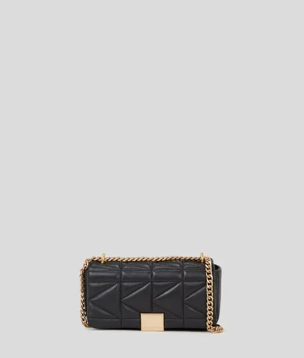 Karl Lagerfeld K/kuilt Small Crossbody Bag - Black
