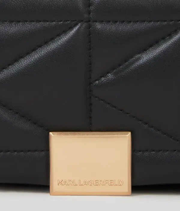 Karl Lagerfeld K/kuilt Small Crossbody Bag - Black