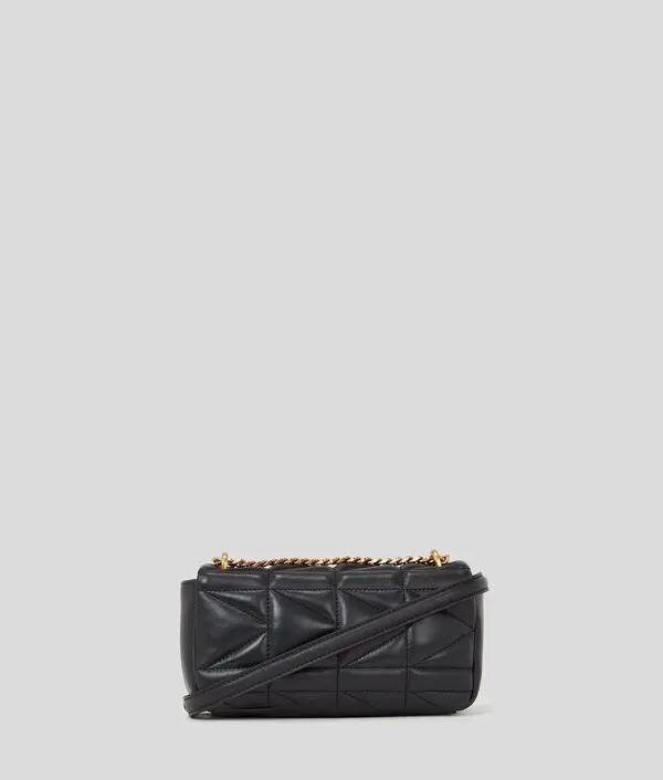 Karl Lagerfeld K/kuilt Small Crossbody Bag - Black