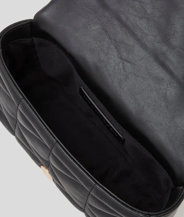 Karl Lagerfeld K/kuilt Small Crossbody Bag - Black