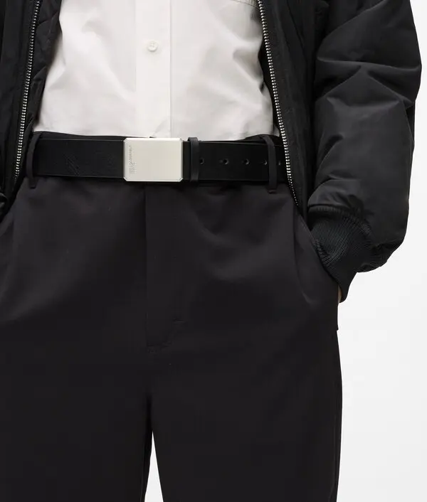KL JEANS Logo Leather Belt
