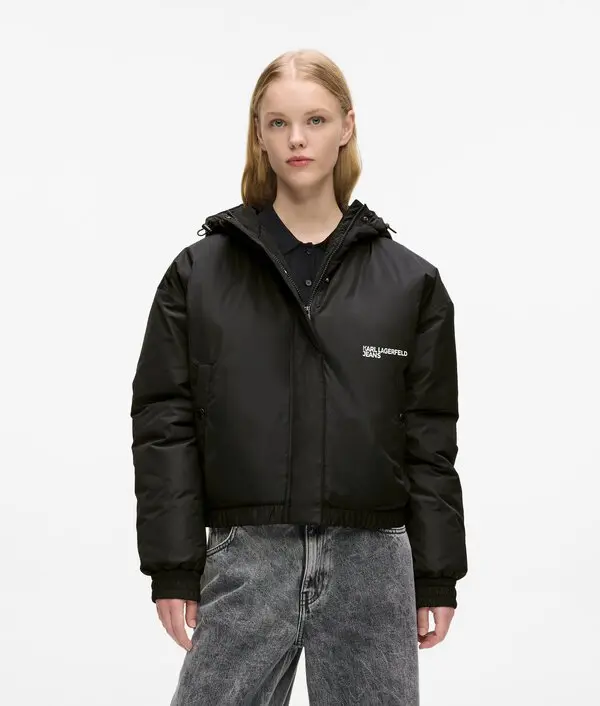 KL JEANS Jeans Lightly Padded Hooded Jacket