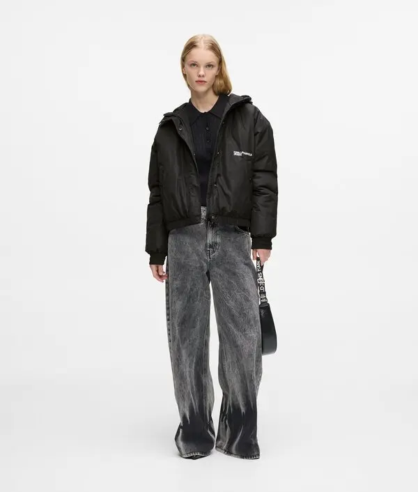 KL JEANS Jeans Lightly Padded Hooded Jacket