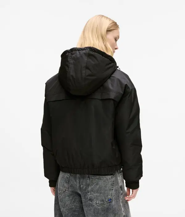 Karl Lagerfeld Lightly Padded Hooded Jacket