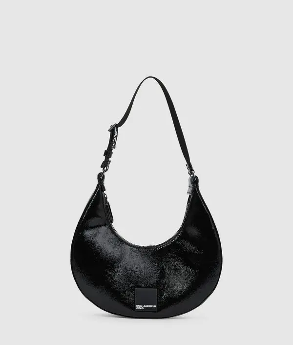 KL JEANS Jeans Glossy Moon Bag - Black