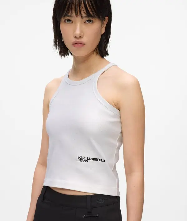 KL JEANS Jeans Coated Ribbed Tank Top