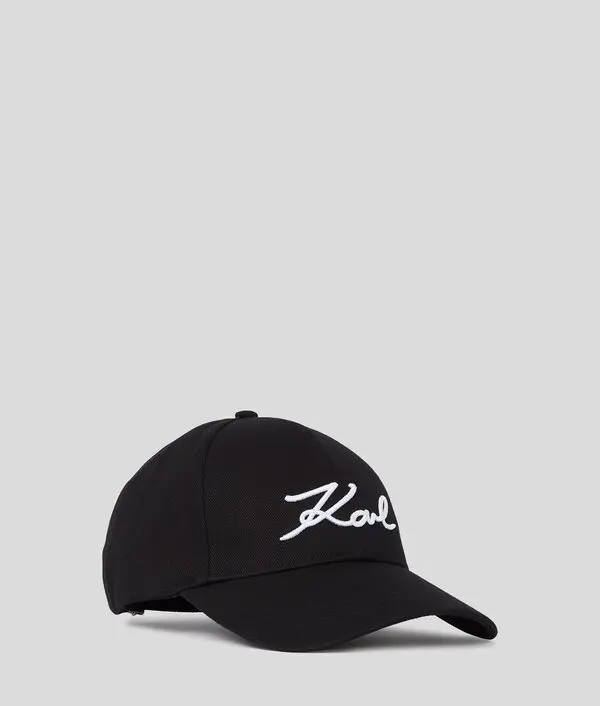 Karl Lagerfeld K/signature Cap - Black