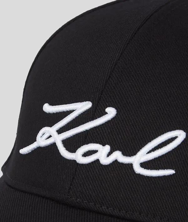 Karl Lagerfeld K/signature Cap - Black