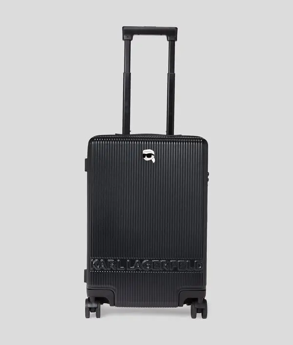 Karl Lagerfeld Ikon Hard-shell Trolley Case - Black