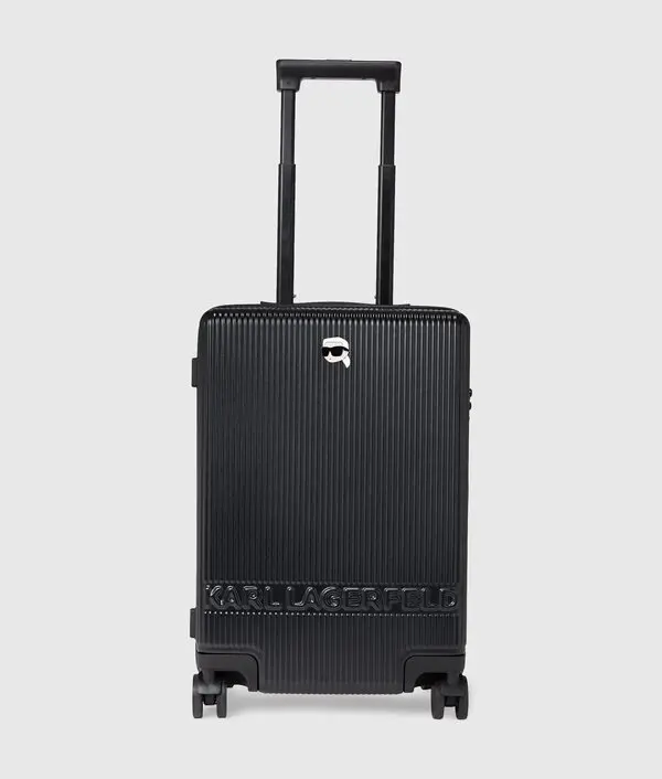 Karl Lagerfeld Ikon Hard-shell Trolley Case - Black