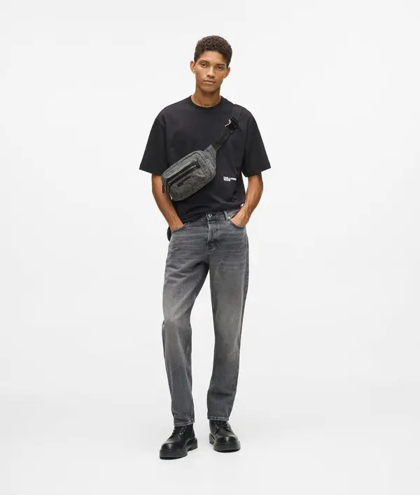 KL JEANS Jeans Washed Denim Belt Bag