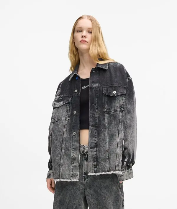 KL JEANS Jeans Jacket - Bleached Denim