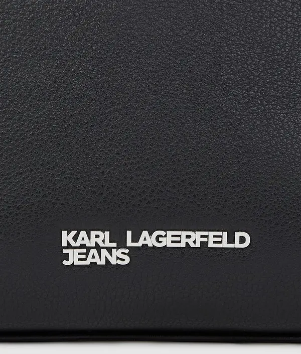 KL JEANS Mini Tote Bag With Metal Logo