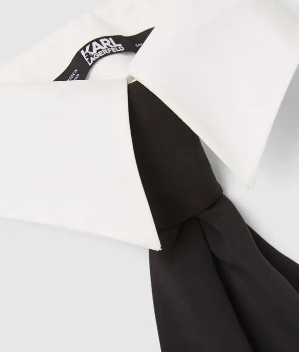 Karl Lagerfeld Decorative Collar And Tie