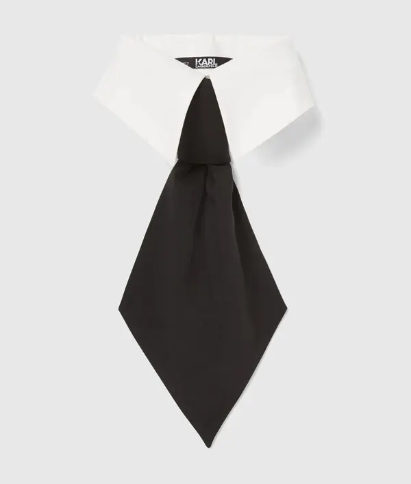 Karl Lagerfeld Decorative Collar And Tie