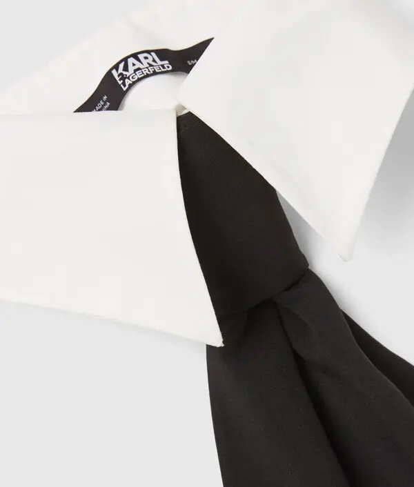 Karl Lagerfeld Decorative Collar And Tie