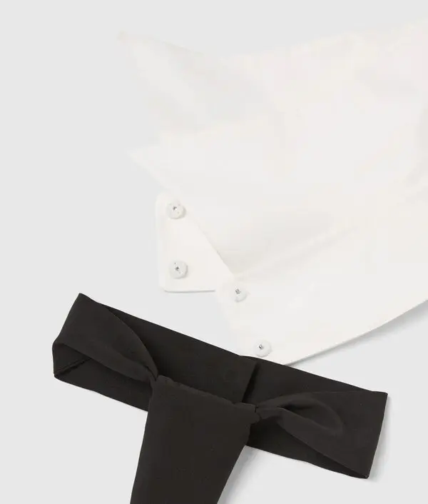Karl Lagerfeld Decorative Collar And Tie