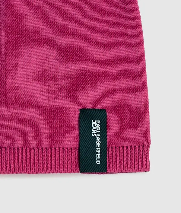 KL JEANS Jeans Logo Patch Beanie