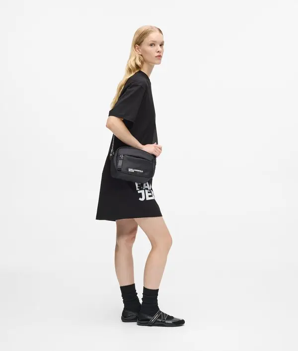KL JEANS Jeans Logo Nylon Crossbody Bag