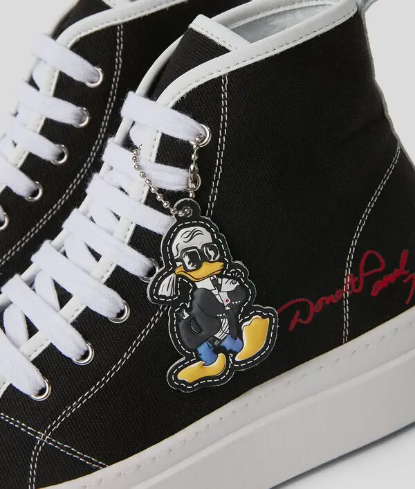 Karl Lagerfeld X Disney Donald Duck High-top Sneakers