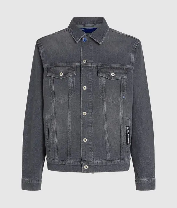 KL JEANS Jeans Regular-fit Washed Denim Jacket